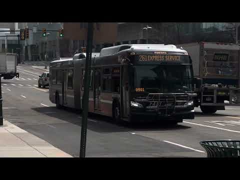 SMART XD60 NEW FLYER ARTICULATED#4016.RT 261 FAST MICHIGAN - YouTube