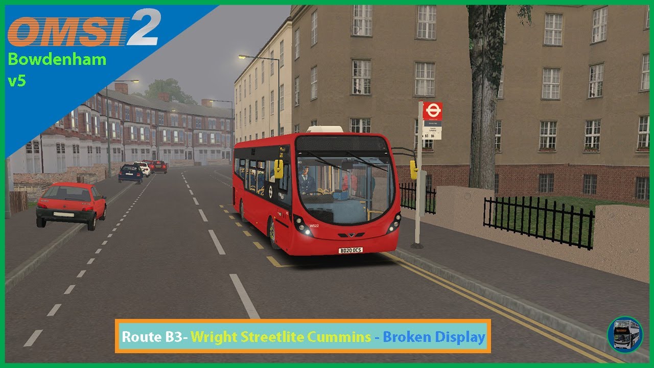 Omsi 2: Bowdenham v5 | Route B3 | Go Ahead London Wright Streetlite ...
