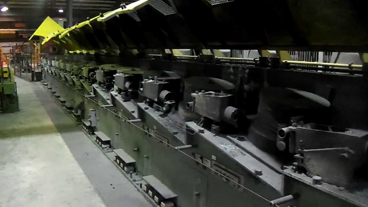 (D26) KOCH (NEW 1998) 14 block wire drawing line - YouTube