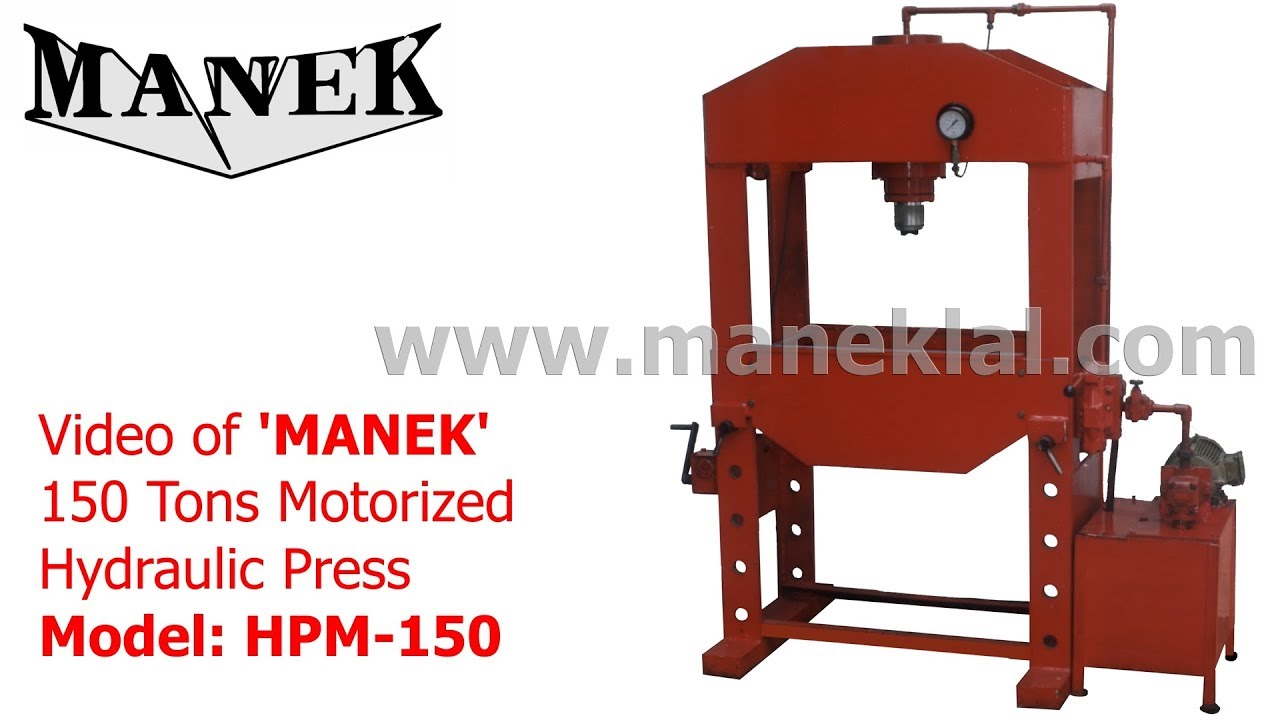 MANEK Machines - Video # MGE-ER-1027 - YouTube
