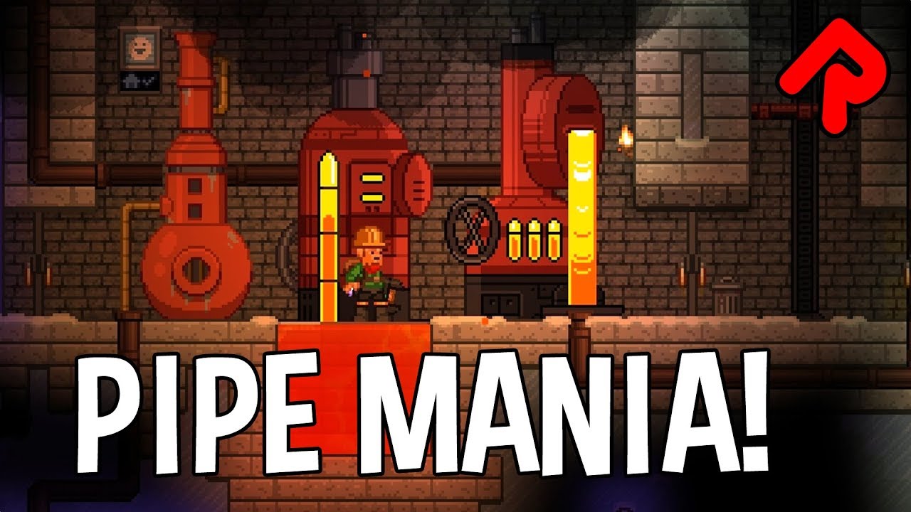 PIPE MANIA! Powering the Winter Palace with Lava | Let's play STARBOUND ...