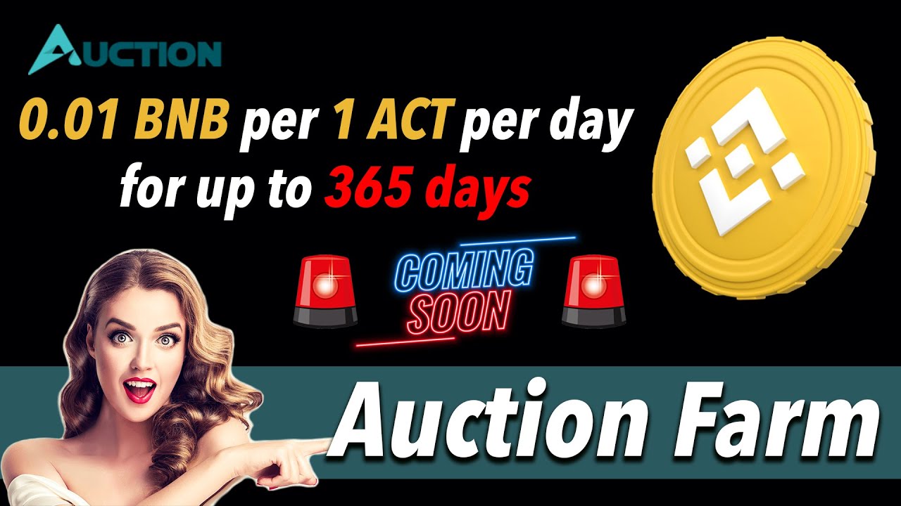 AUCTION FARM $ACT Innovative Token Auction Protocol & Decentralized ...
