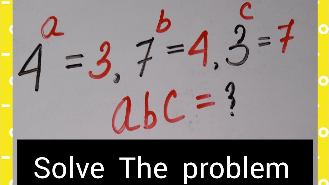 A Beautiful Math Problem - YouTube