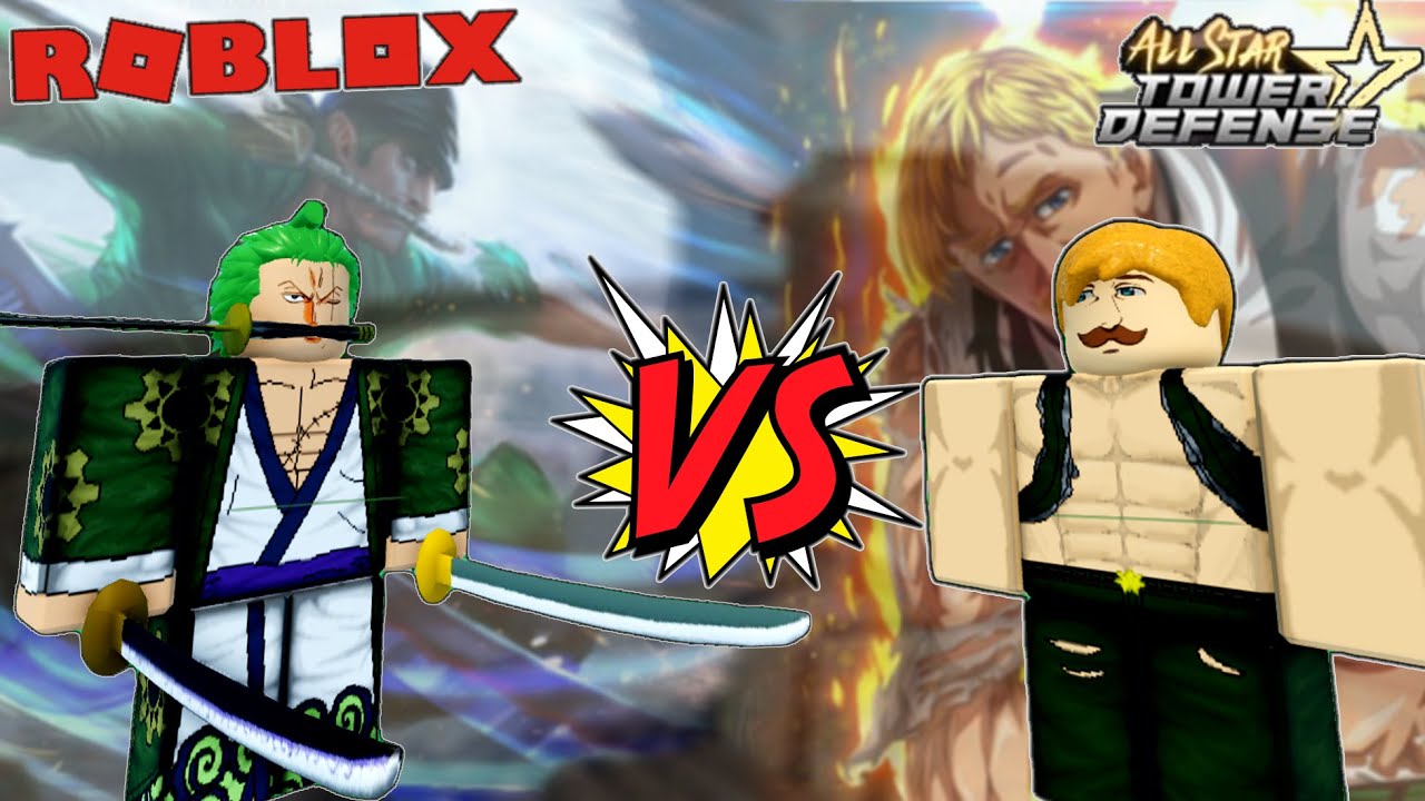 Roblox - Zoro VS Escarnor Sinh Ra Là Để Bù Đắp Cho Nhau | All Star ...