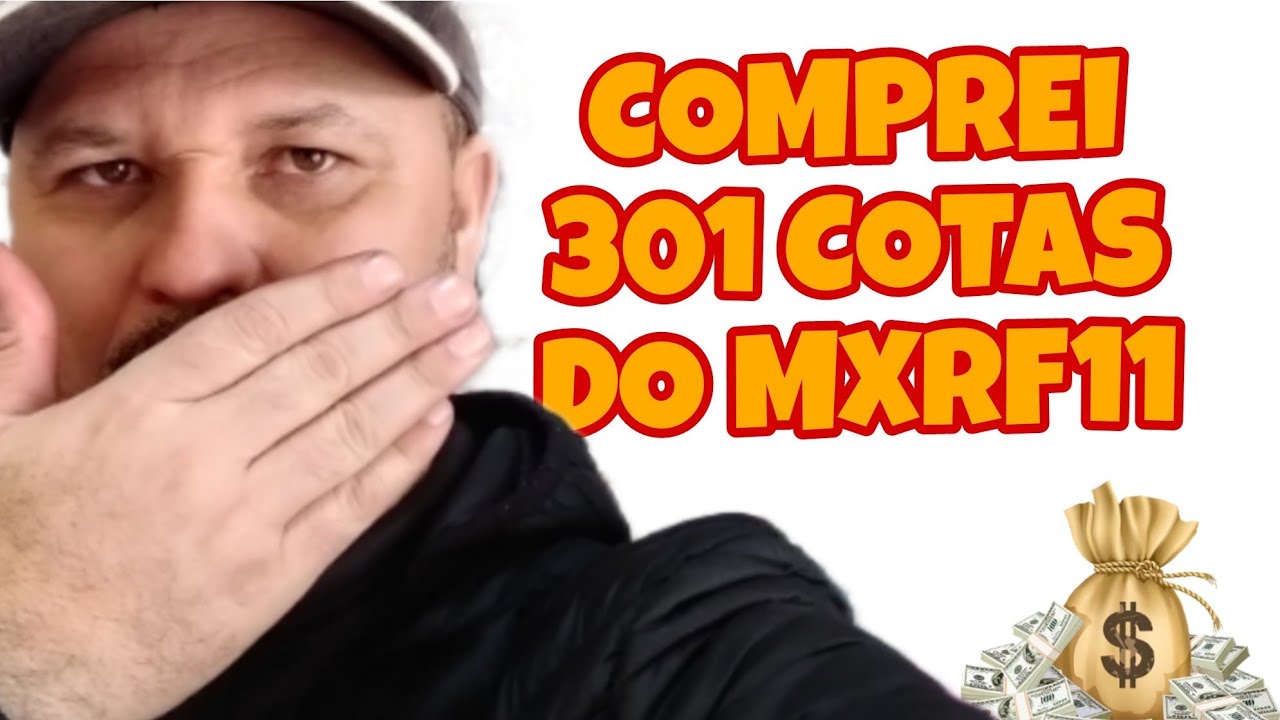 MXRF11: COMPREI 301 COTAS DO FUNDO ..rumo a 100 reais mes de dividendos ...