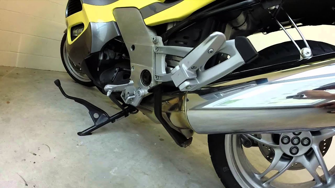 1999 BMW K1200RS Dakar Yellow - YouTube
