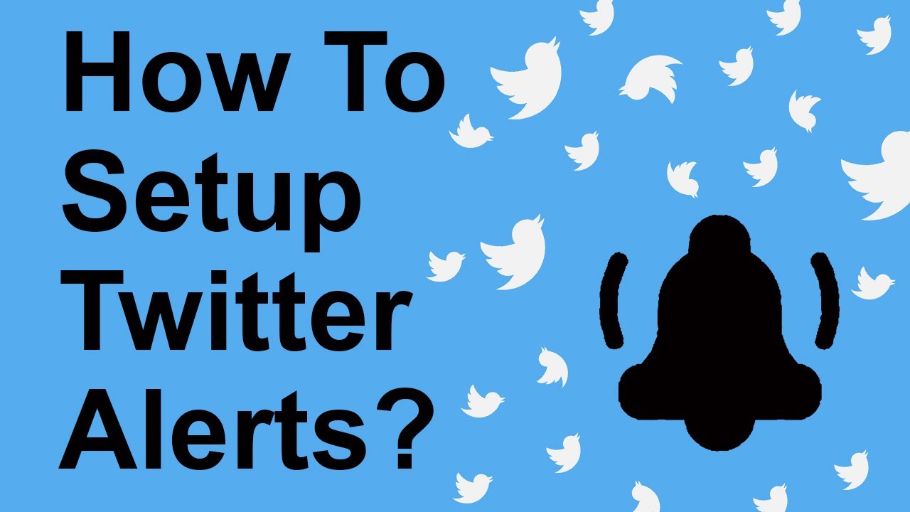 How To Setup Twitter Alerts? | Trendz Plus - YouTube