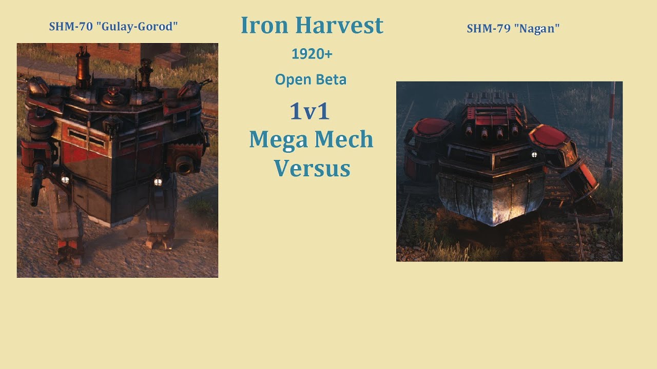 Iron Harvest-(Open Beta) SHM-70 Gulay-Gorod vs SHM-79 Nagan - YouTube