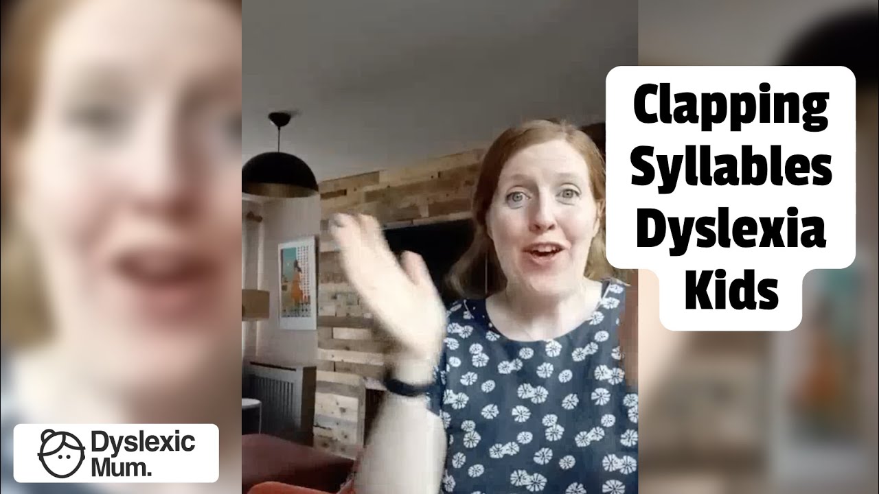 Games to Help with Dyslexia | Clapping Syllables Dyslexic Kids - YouTube