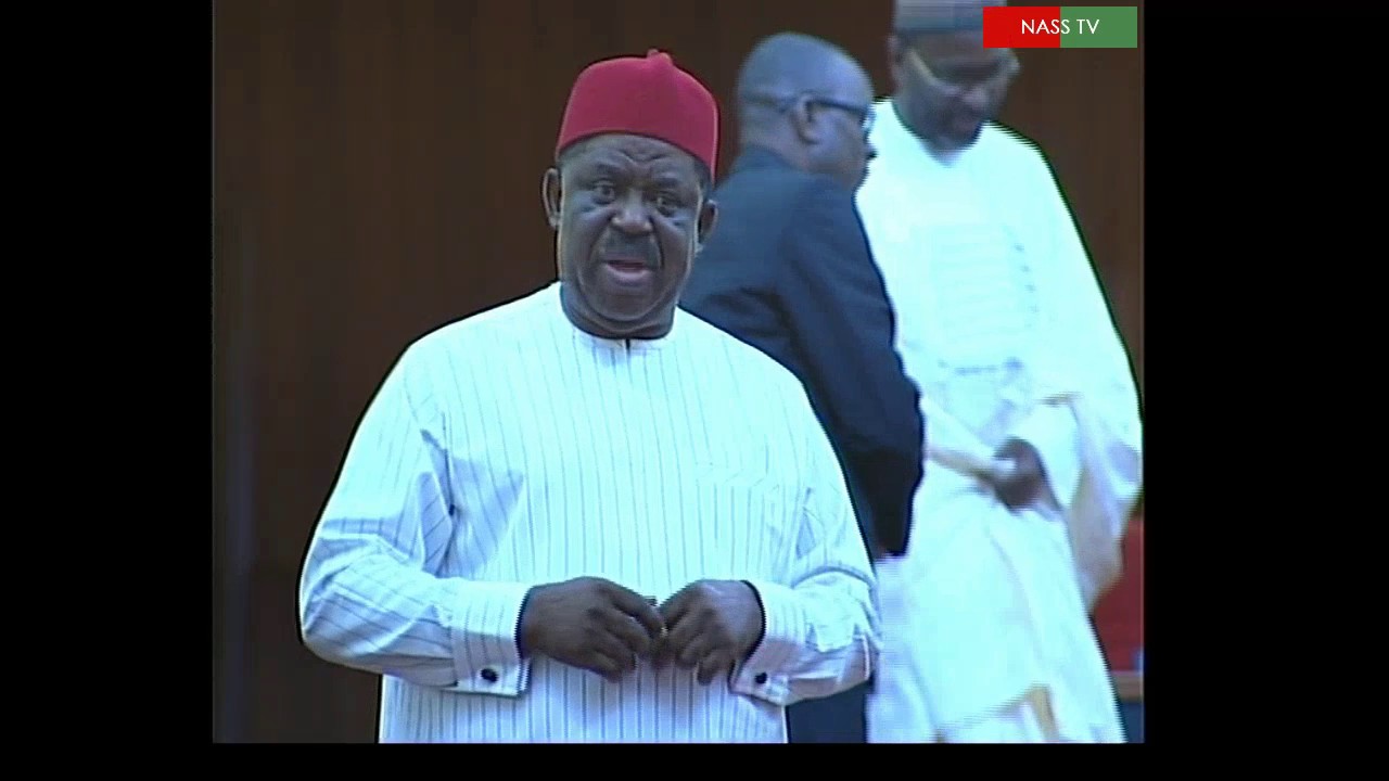 SEN EGWU SAM QUESTION TO THE MINISTER - YouTube