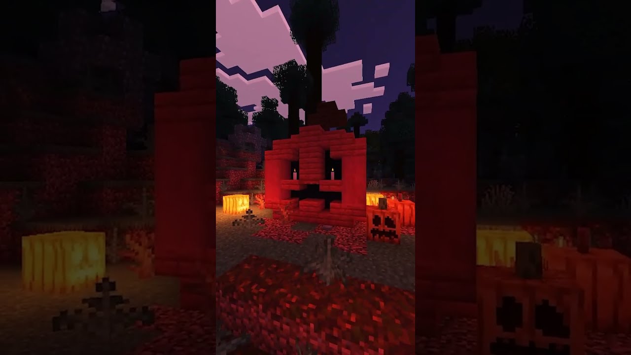 CALABAZA de HALLOWEEN en MINECRAFT 🎃 CONSTRUCCIÓN para HALLOWEEN 👻 # ...