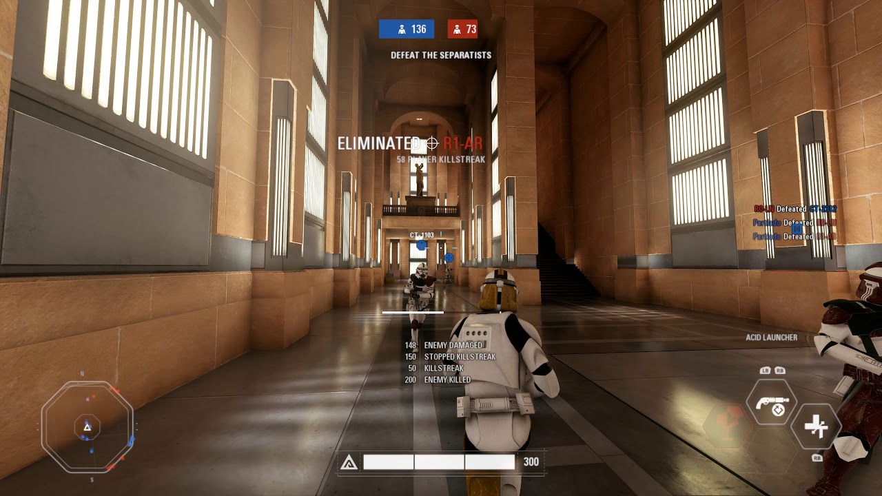 NABOO HANGER GAMEPLAY (ARCADE) - Star Wars Battlefront 2 - YouTube