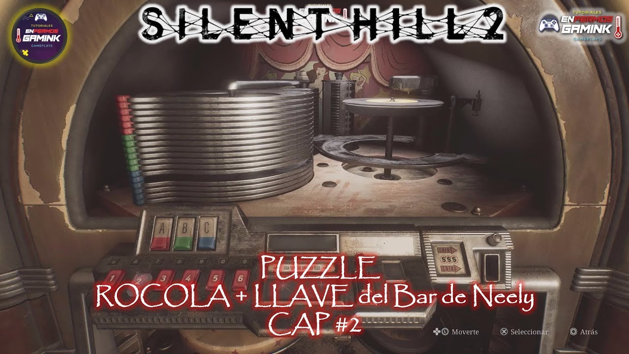 23. Puzzle de la ROCOLA + LLAVE del Bar de Neely- CAP 2 😱 Silent Hill 2 ...