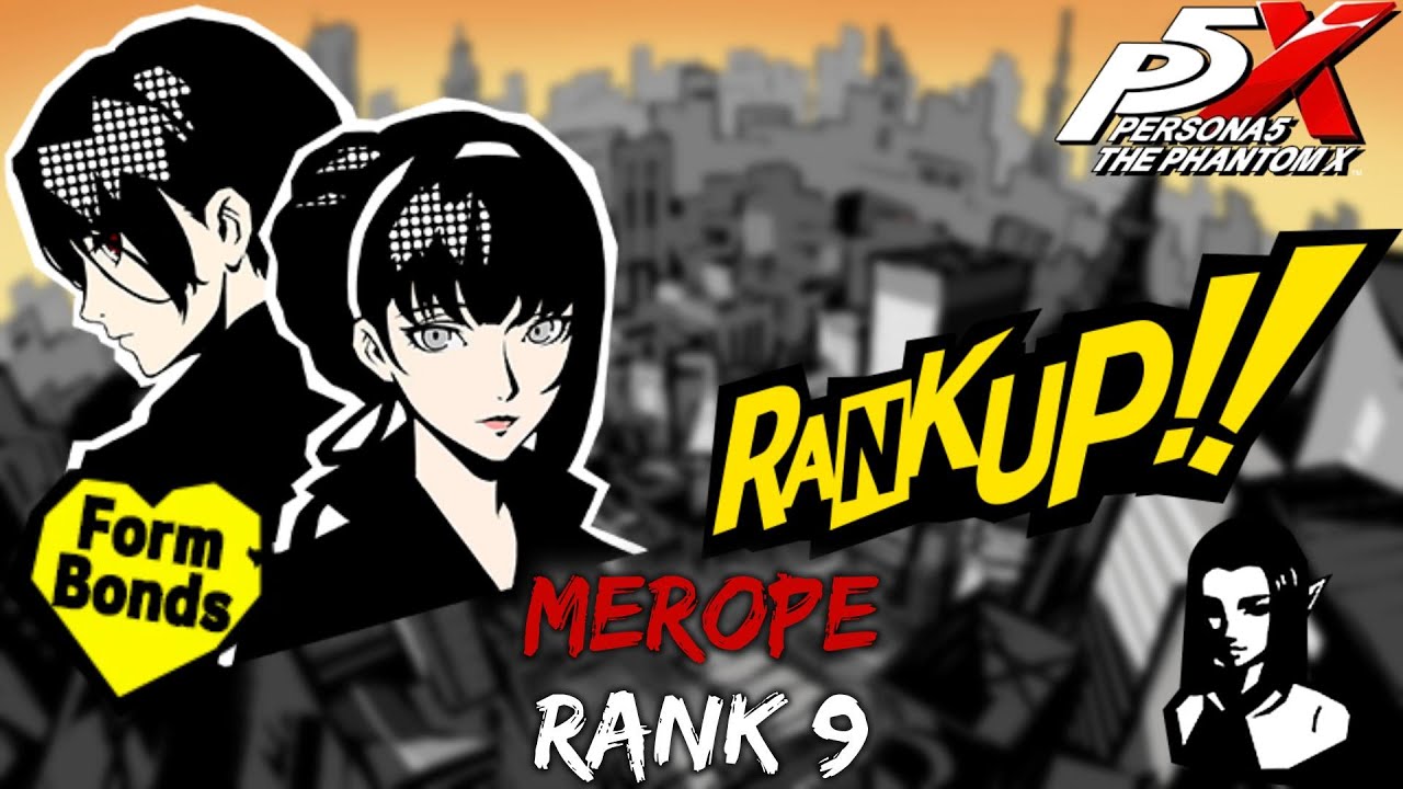 Merope Synergy Rank 9 Event | Persona 5: The Phantom X - YouTube