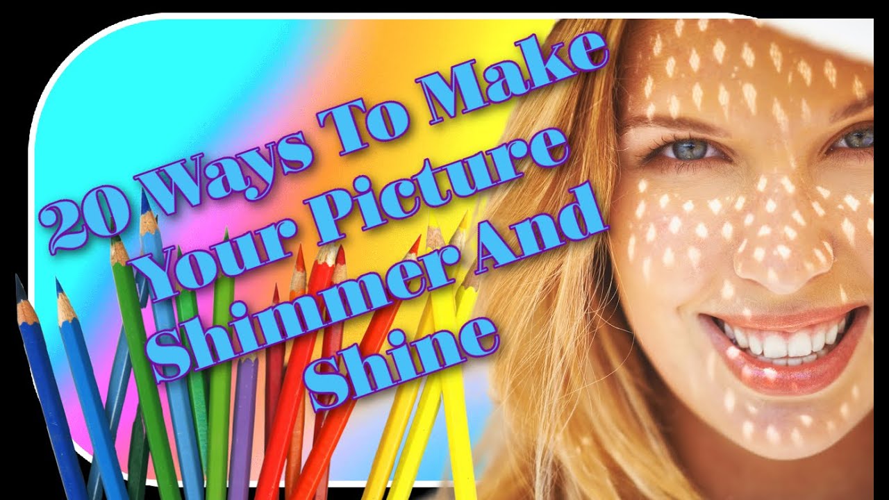 20 Ways To Make Your Coloring Books Shimmer, Shine And Iridesce - YouTube