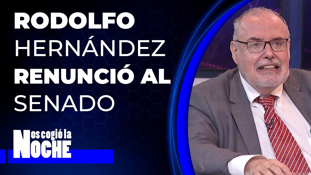 Creo que RODOLFO HERNÁNDEZ renunció al Senado para ir por la Alcaldía ...