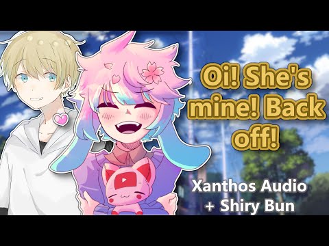 Jealous Boyfriend and Bratty Bunny want your attention~ Ft.@ShiryBun🐇(ASMR)(Collab)(Comedy)(Drunk)