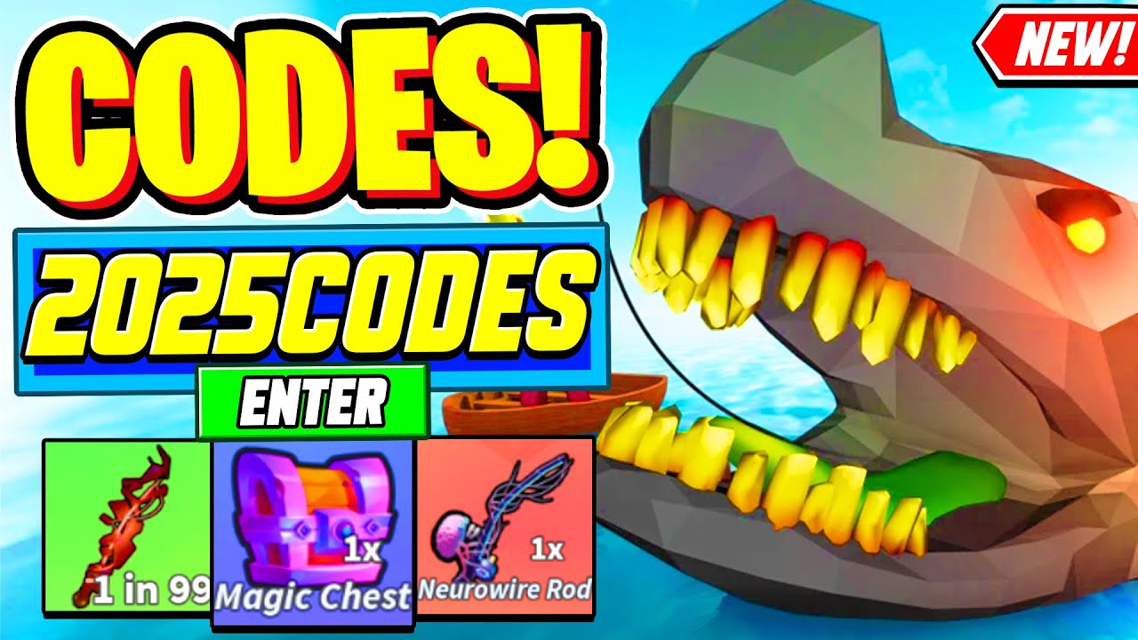 ⚠️New⚠️ ALL WORKING CODES For Go Fishing March 2025 - Roblox Go Fishing ...