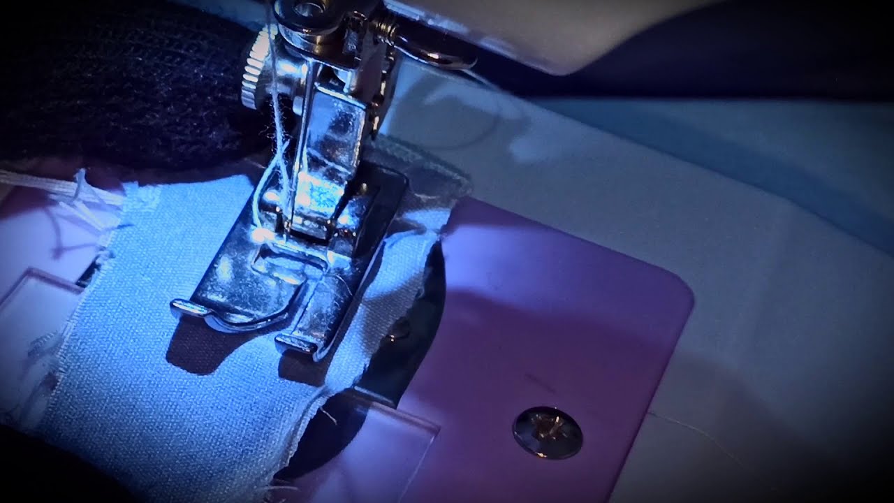 How to use portable sewing machine (FHSM-505) - YouTube