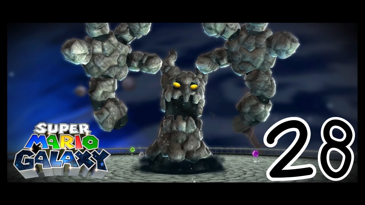 Super Mario Galaxy: Part 28 - Bash the Boulder - YouTube