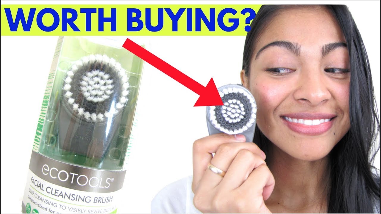 5 DAY REVIEW: Ecotools Facial Cleansing Brush - YouTube