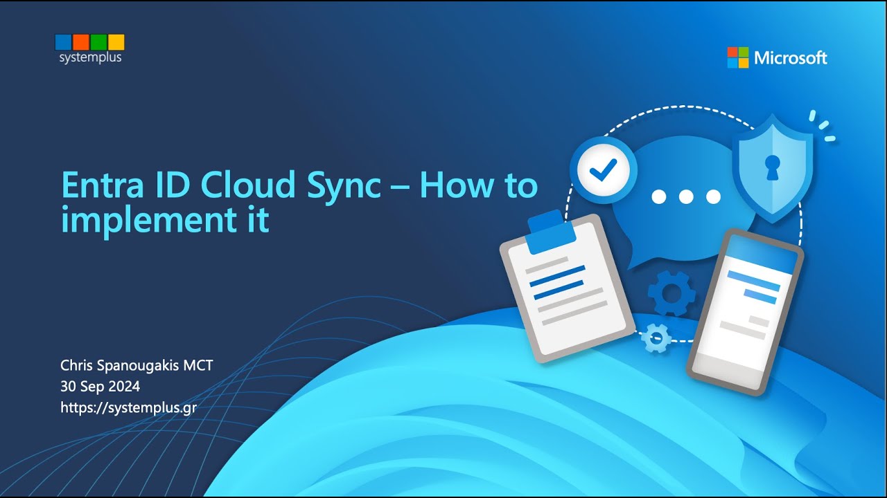 Entra ID Cloud Sync - How to implement it - YouTube