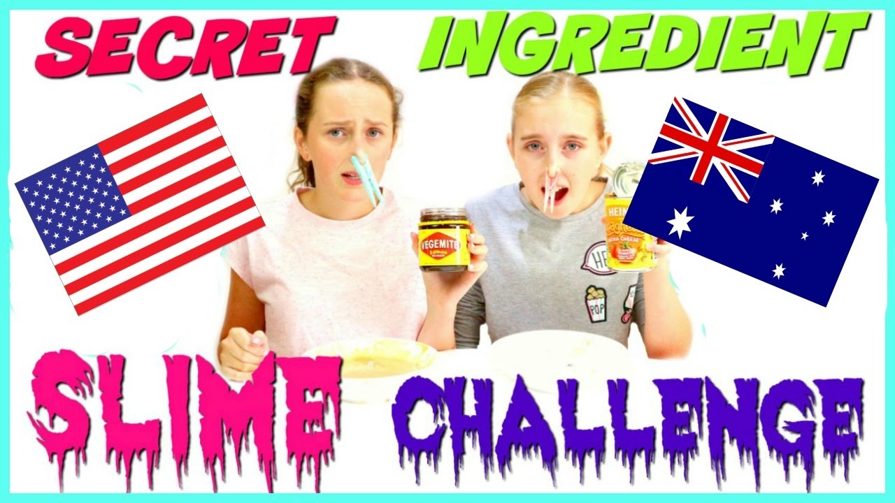 SECRET INGREDIENT SLIME CHALLENGE! With The CRAFTY GIRLS! - YouTube