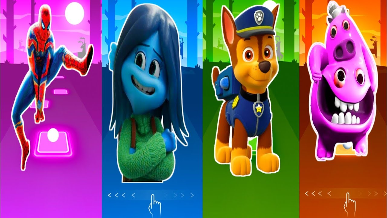 SPIDER MAN NO WAY HOME🆚Ruby Gillman🆚PAW Patrol🆚CHEF PIGSTER🌟Who is best ...