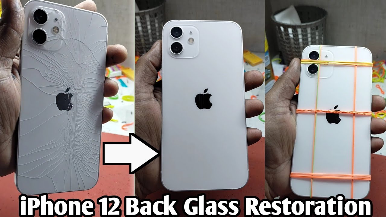 iPhone 12 BACK GLASS REPLACEMENT || BACK GLASS REPLACEMENT - YouTube