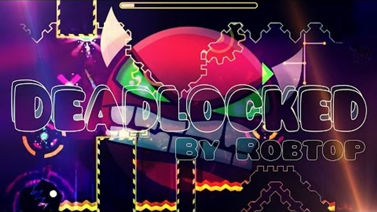 DEADLOCKED 100% ALL COINS [GEOMETRY DASH] - YouTube