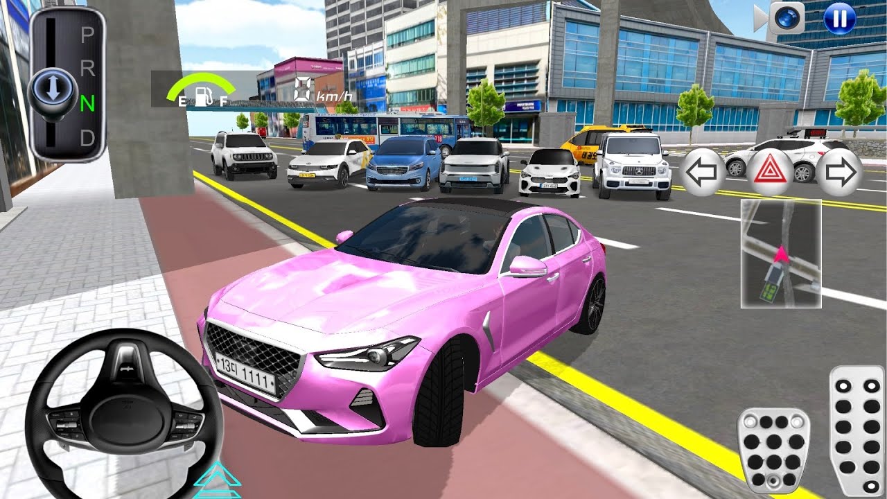 New pink Mercedes G70 For Parking - 3d Driving Class android game ...