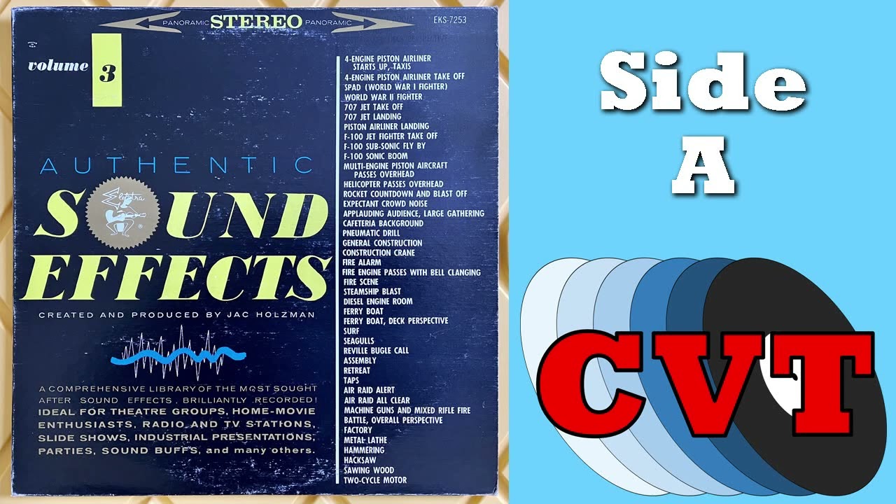 Authentic Sound Effects, Volume 3, Side A - Elektra Records - YouTube