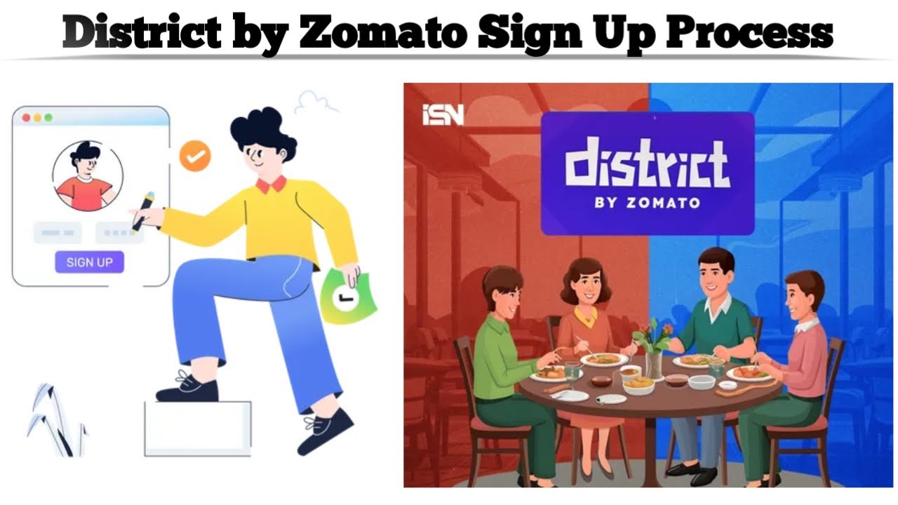 How to Create an Account on the District by Zomato App | Step-by-Step ...