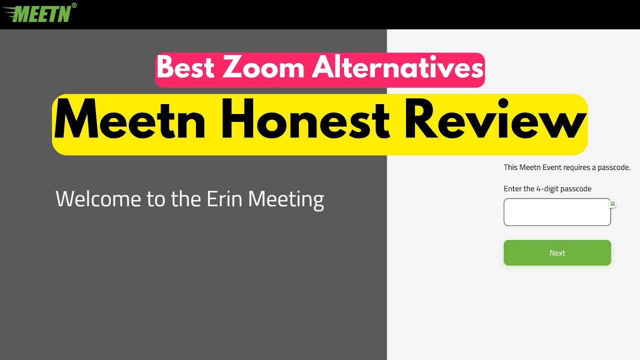 Meetn Honest Review | Best Zoom Alternative, Webinar Platform ...
