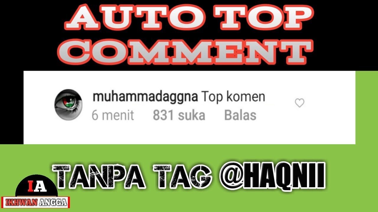 Viral Cara Jadi Top Comment Instagram Youtube