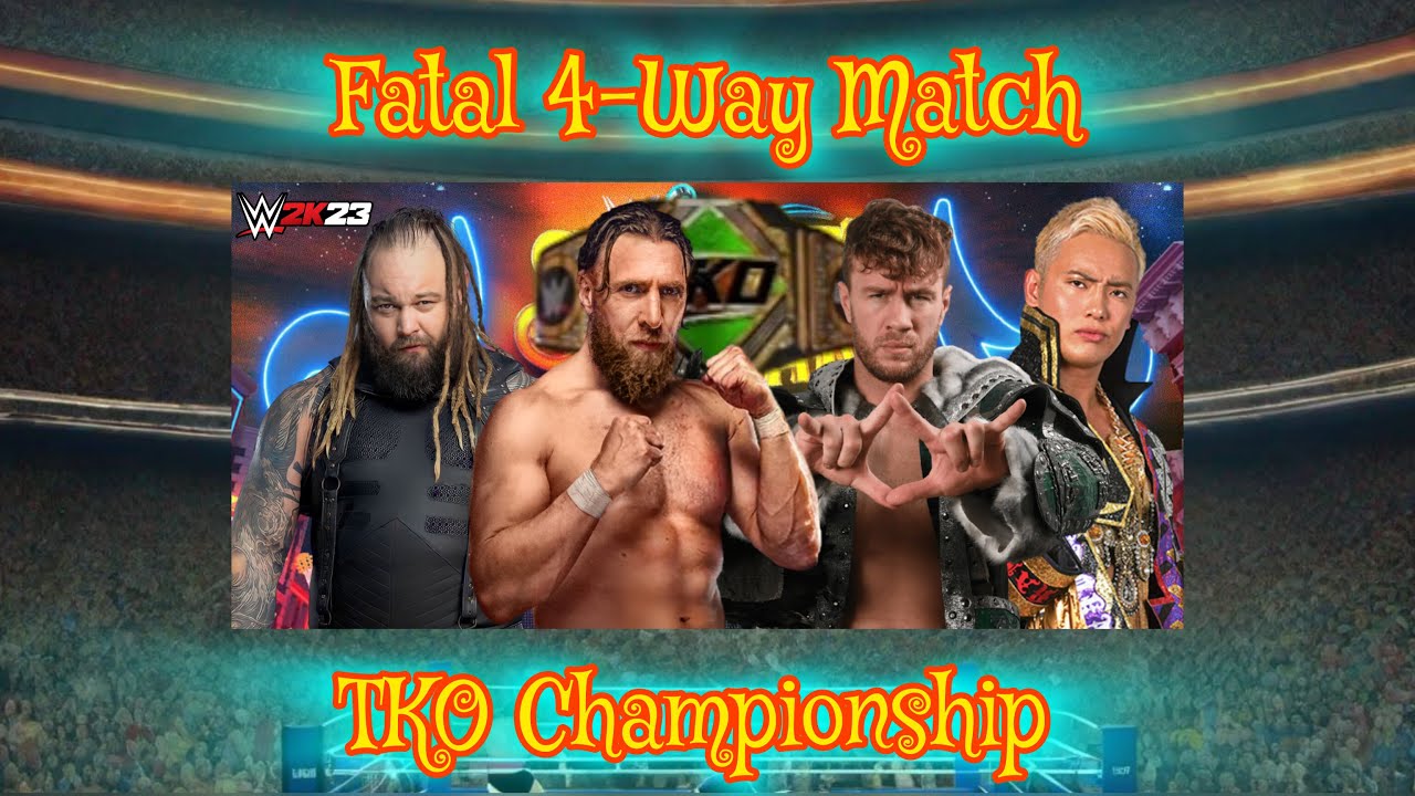 Summerslam Night 2 Main Event Fatal 4 Way TKO Title Match Original ...