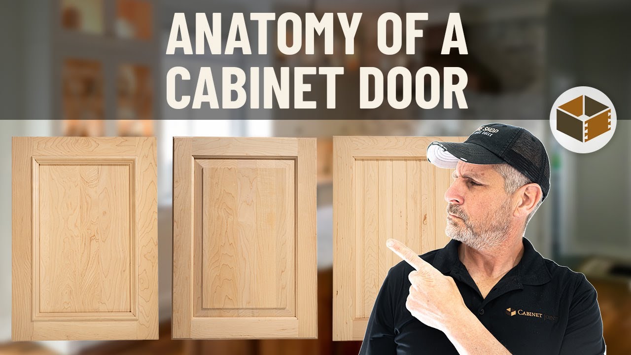 Anatomy of a Cabinet Door | RTA Cabinet Options - YouTube