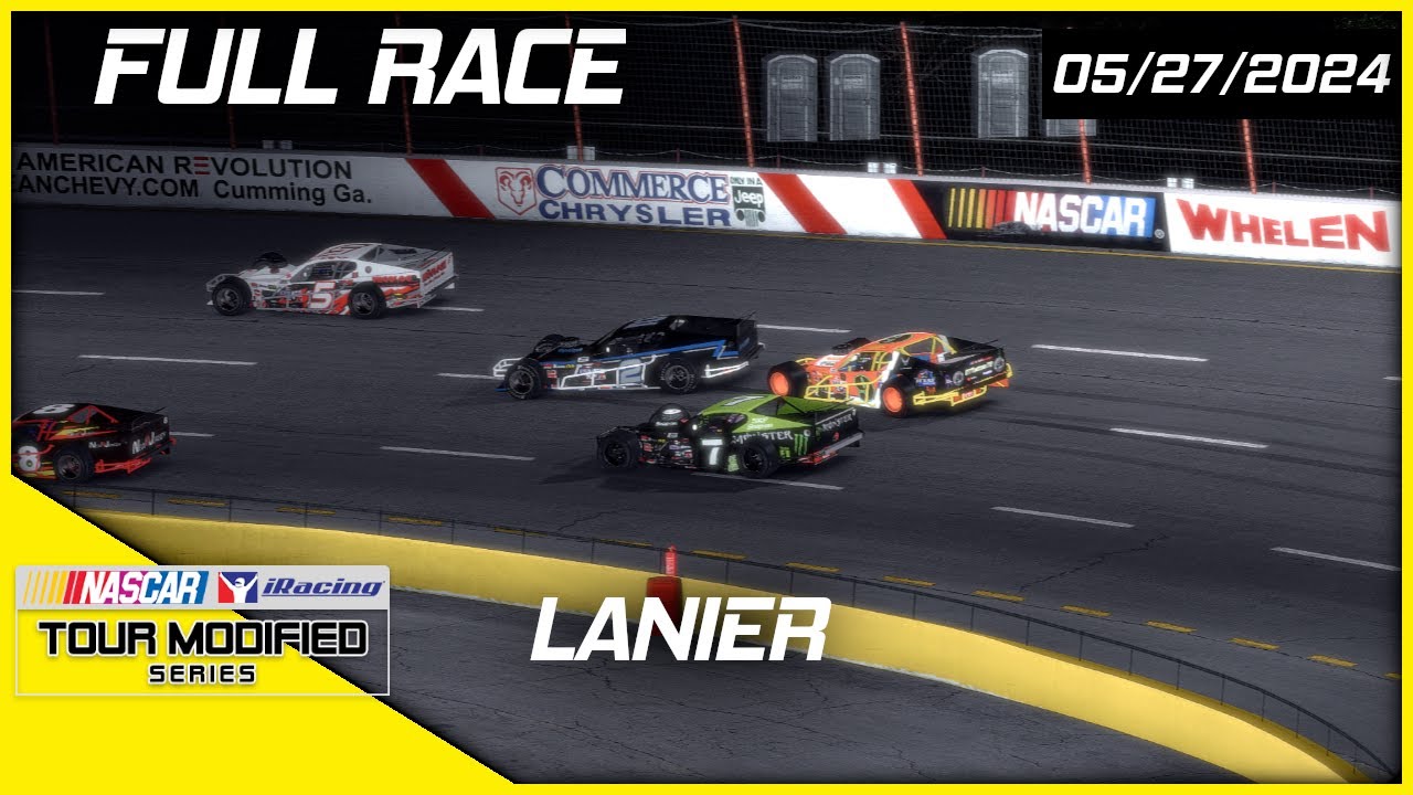 NASCAR Tour Modified Series at Lanier National Speedway in iRacing ...
