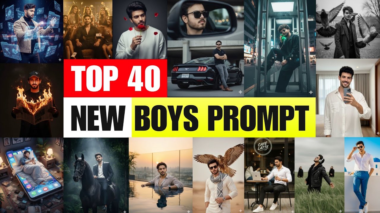 Trending Gemini Ai Prompt For Boys | Best 40 Boys Prompts | New ...