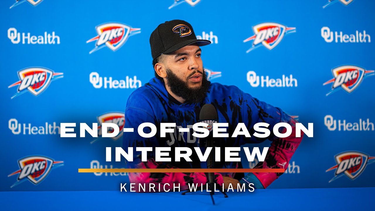 Kenrich Williams | 2022-23 End-of-Season Interview | OKC Thunder - YouTube