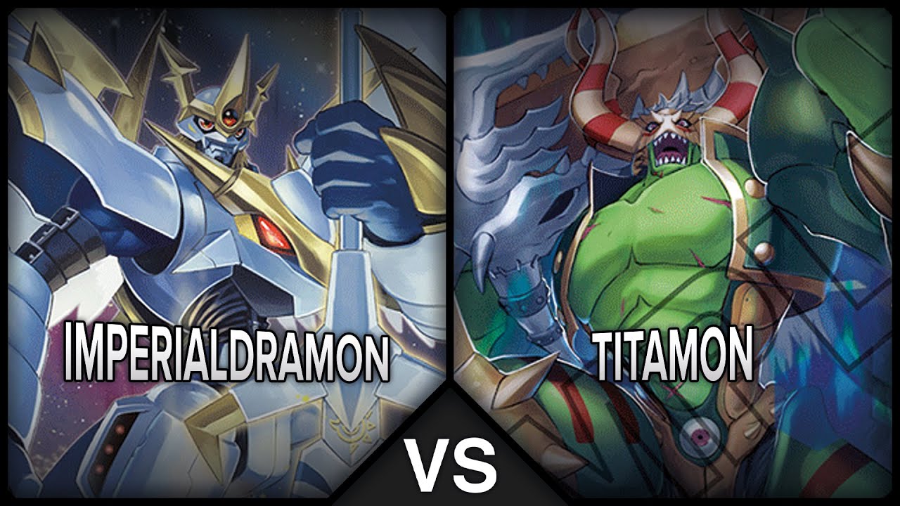 Digimon Card Game: Sealed Only Imperialdramon VS Titamon BO3 Match ...