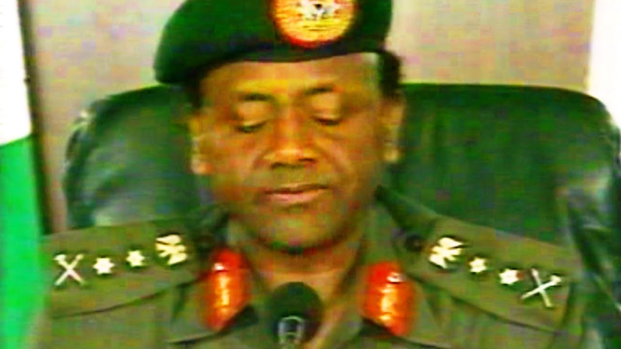 GEN ABACHA 1996 BUDGET PRESENTATION PART 2 - YouTube