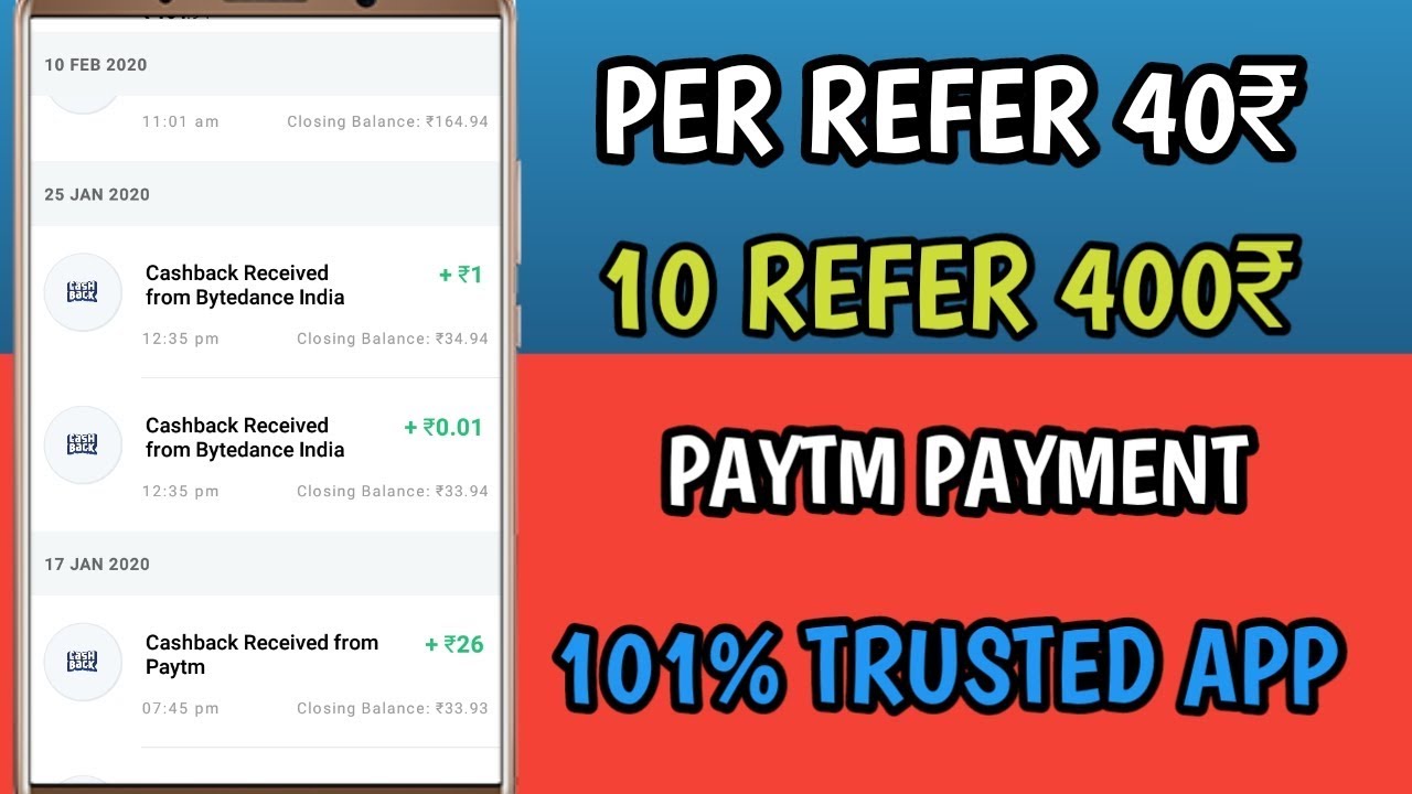 Refer And Earn Money App🔥 || 39₹ + 39₹ || Vigo Lite Unlimited Trick ...