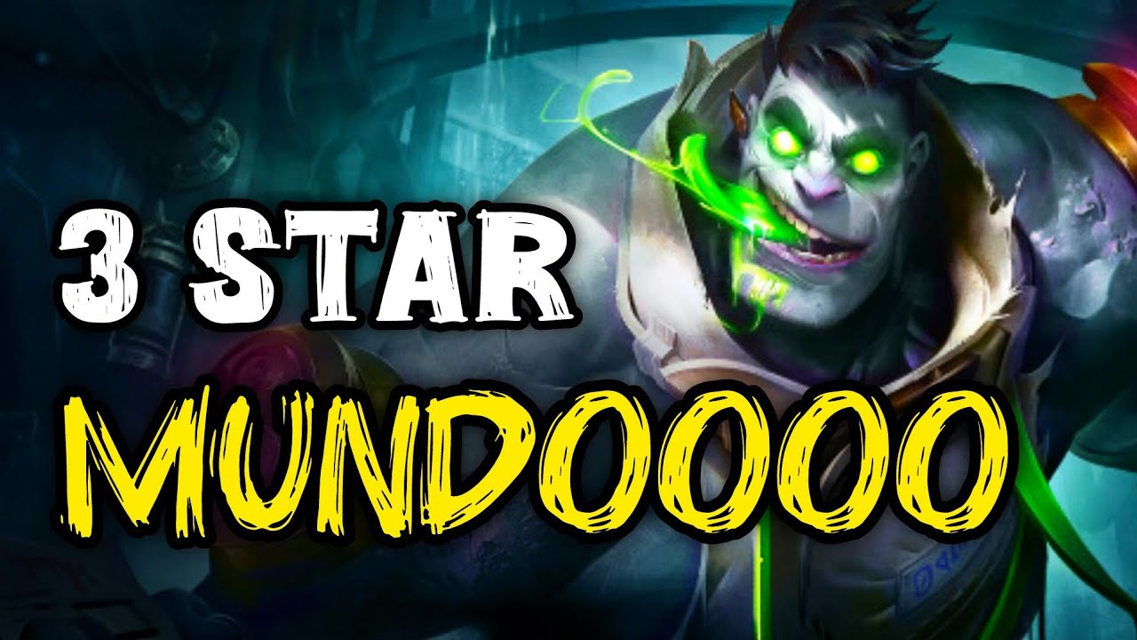 3 Star Mundo goes Berserk! | Unstoppable Tank Domination in TFT Set 13 ...