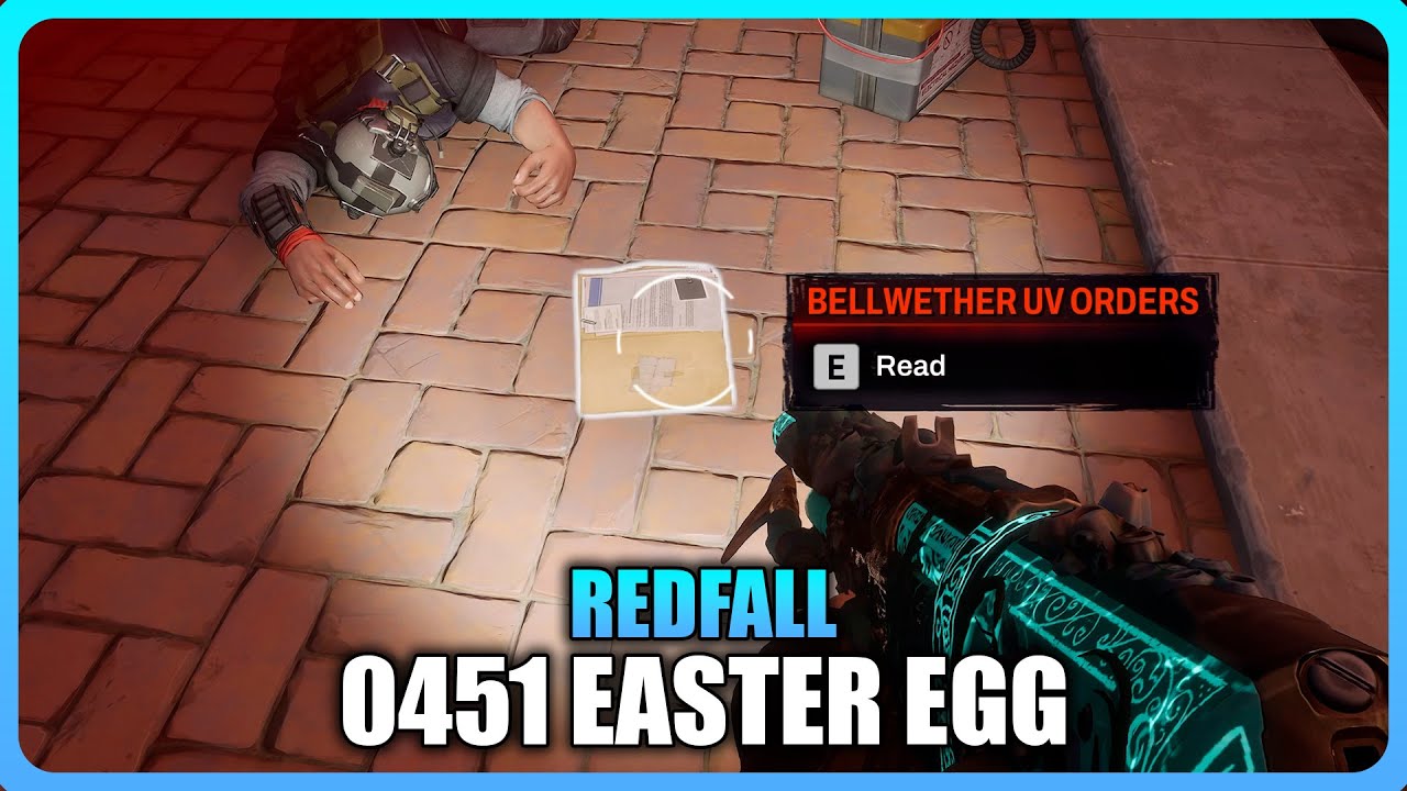 Redfall - 0451 Easter Egg #PCGamePass - YouTube