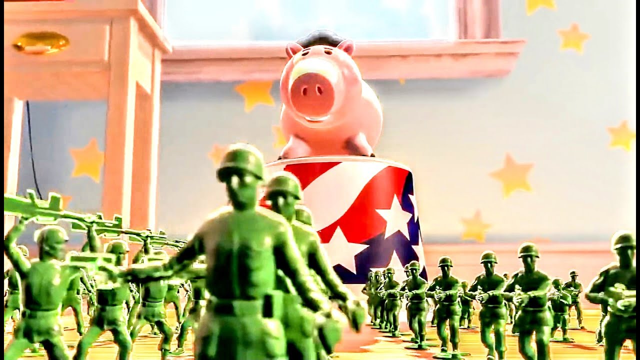 Toy Story 2: (1999) Andy plays with his toys - YouTube