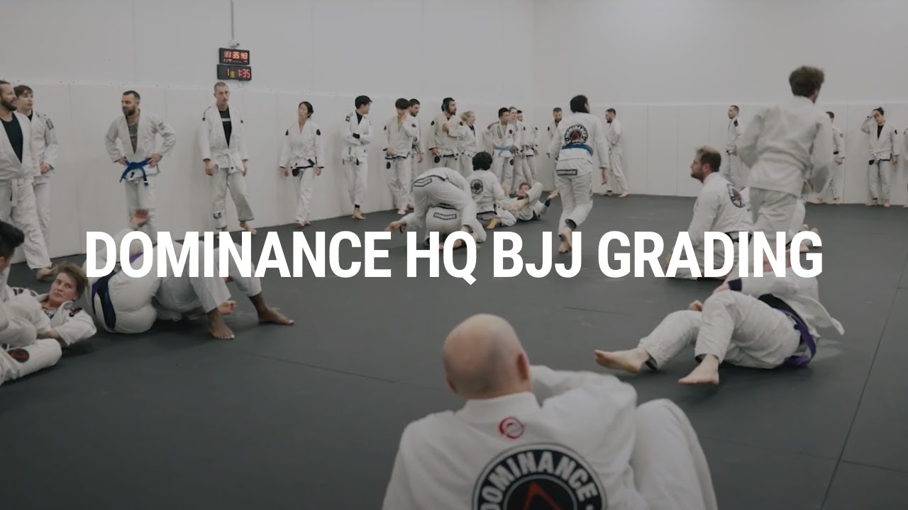 DOMINANCE HQ BJJ GRADING - YouTube