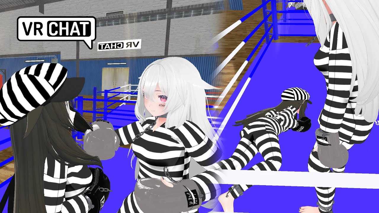 How to survive in Gulag with Subject⛓️ 47406 VRchat BOXING - YouTube