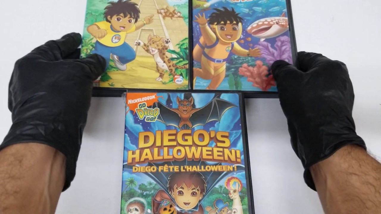 Unboxing Go Diego Go!: Collection Format: DVD - YouTube