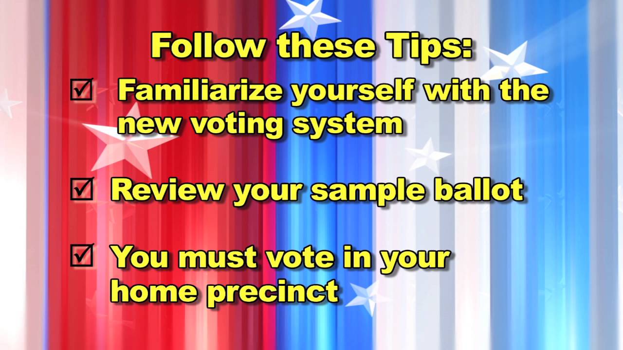 2016 General Voting Experience 30 Sec PSA - YouTube